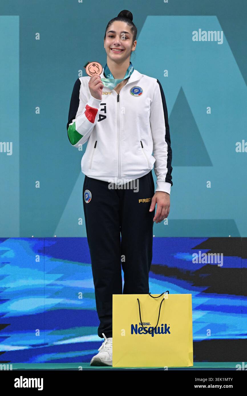 IPA85209986 - RAFFAELLI Sofia (ITA) bronze during European ...