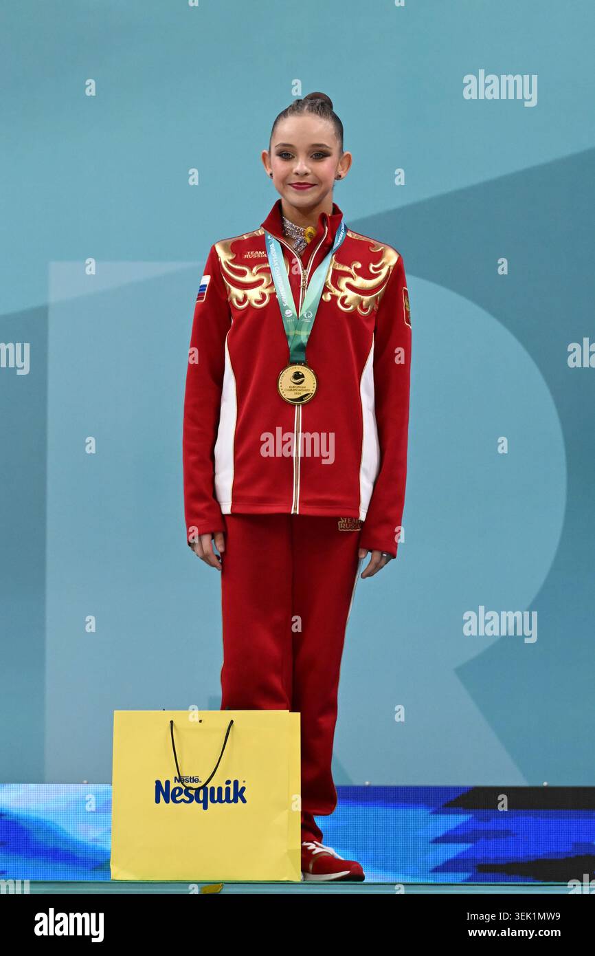IPA85209995 - ILTERIAKOVA Sofiia (RUS) silver medal during European ...