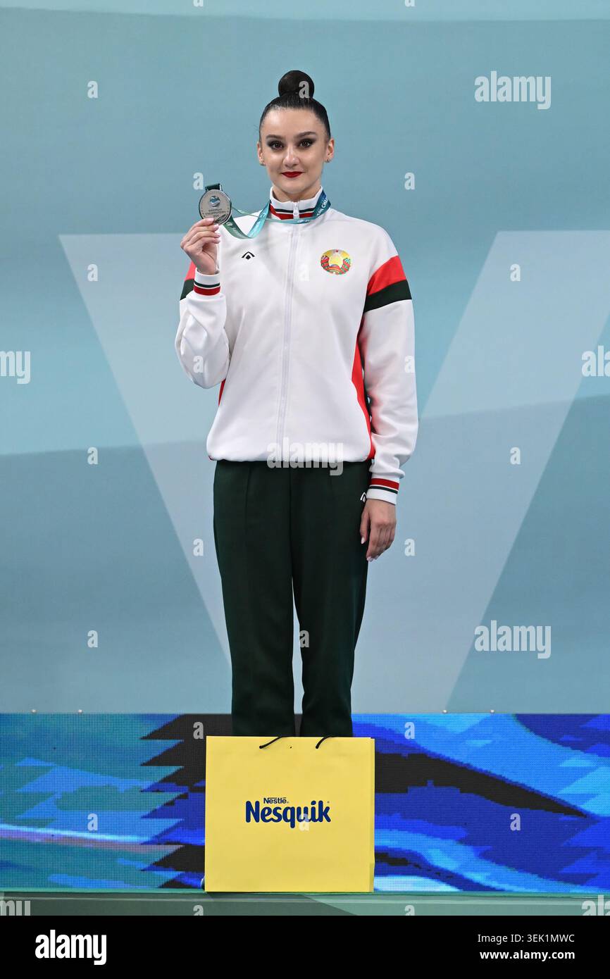 IPA85209997 - HARNASKO Alina (BLR) silver during European Championships ...