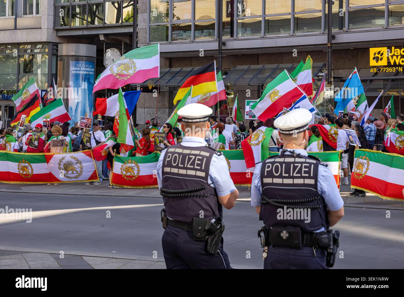Iran Demonstration in Stuttgart. // 30.05.2026, Stuttgart, Baden ...