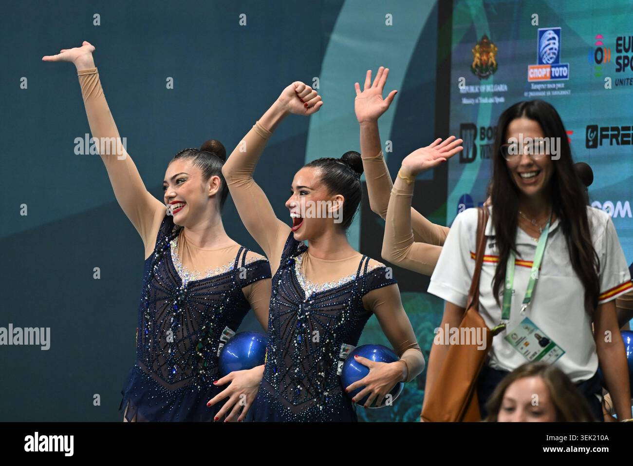 IPA85212834 - Group SPAIN Gold Medal 5 balls during European ...