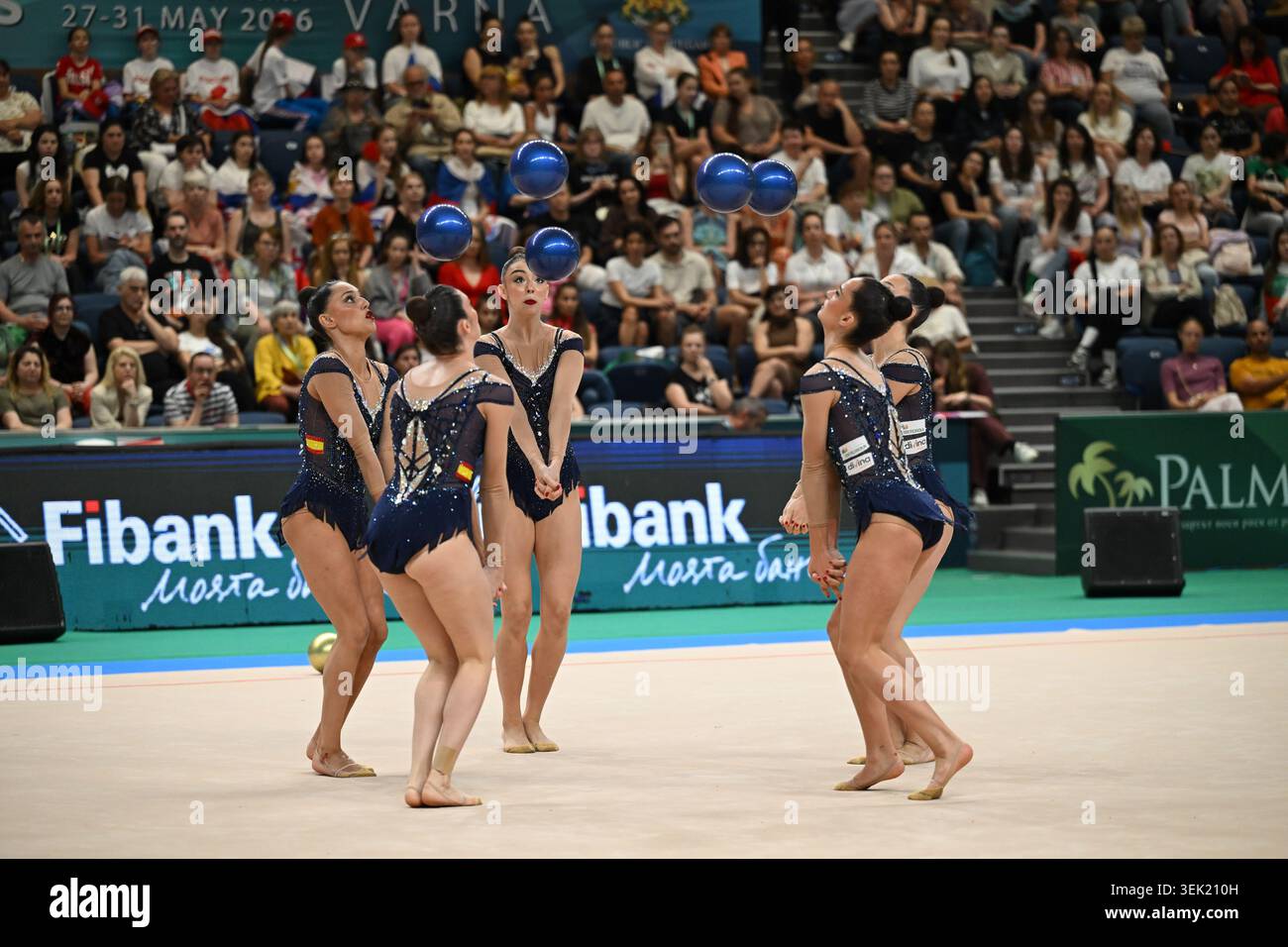 IPA85212828 - Group SPAIN Gold Medal 5 balls during European ...