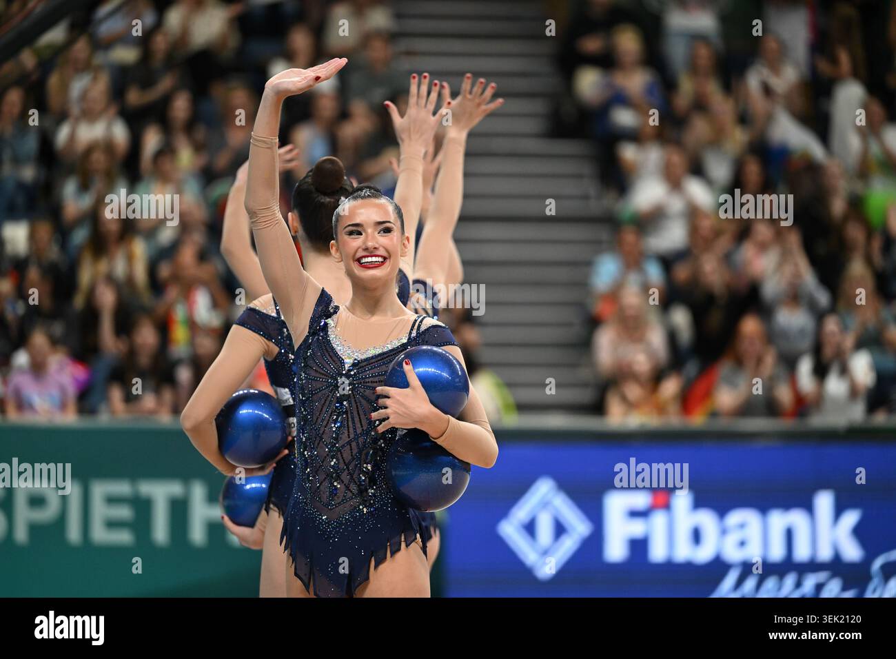 IPA85212820 - Group SPAIN Gold Medal 5 balls during European ...