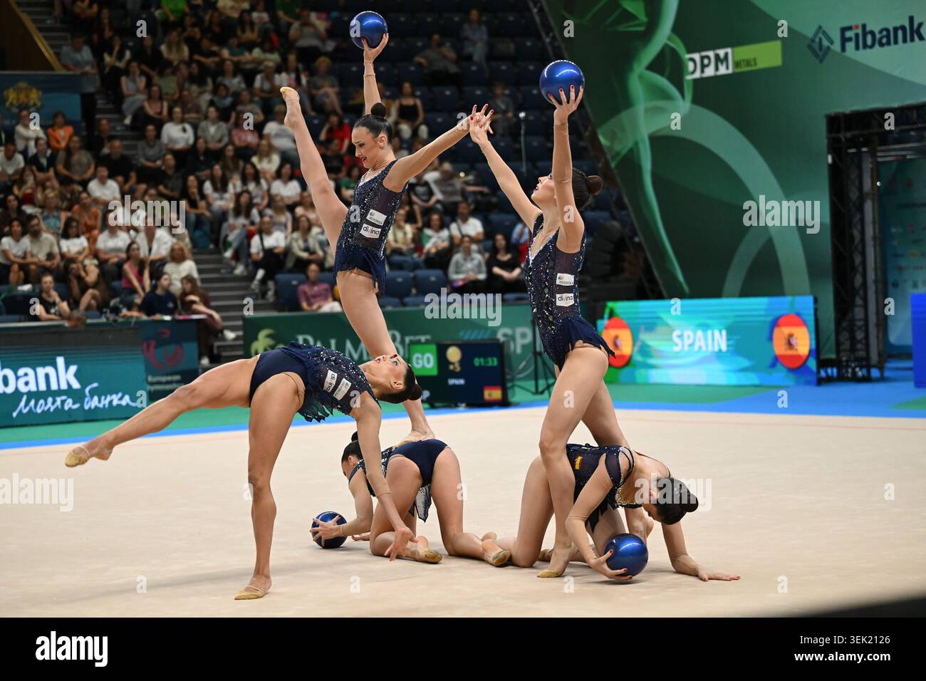 IPA85212838 - Group SPAIN Gold Medal 5 balls during European ...