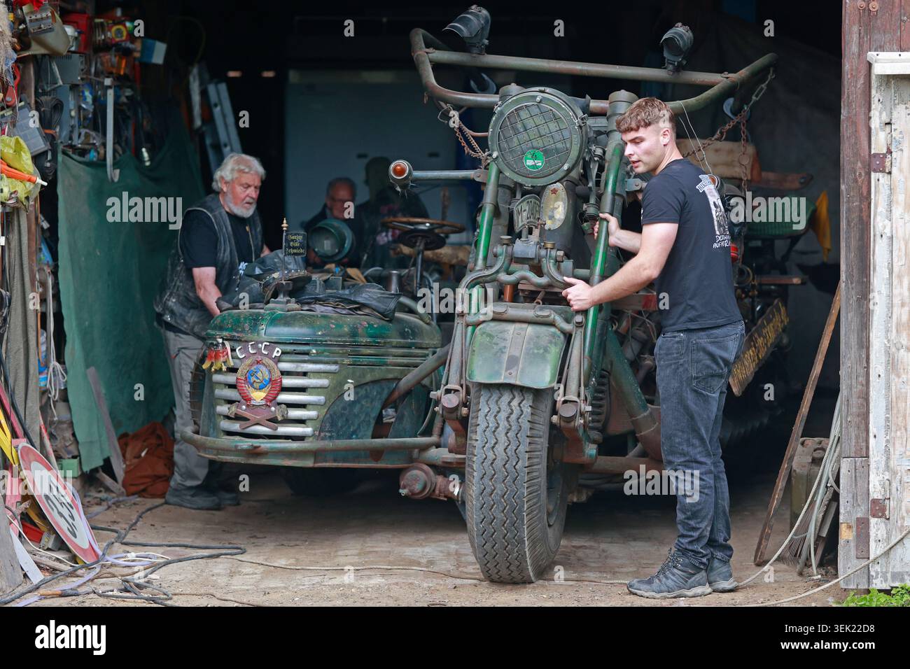 31 May 2026, Saxony-Anhalt, Osterwieck: At the Harz Bikeschmiede ...