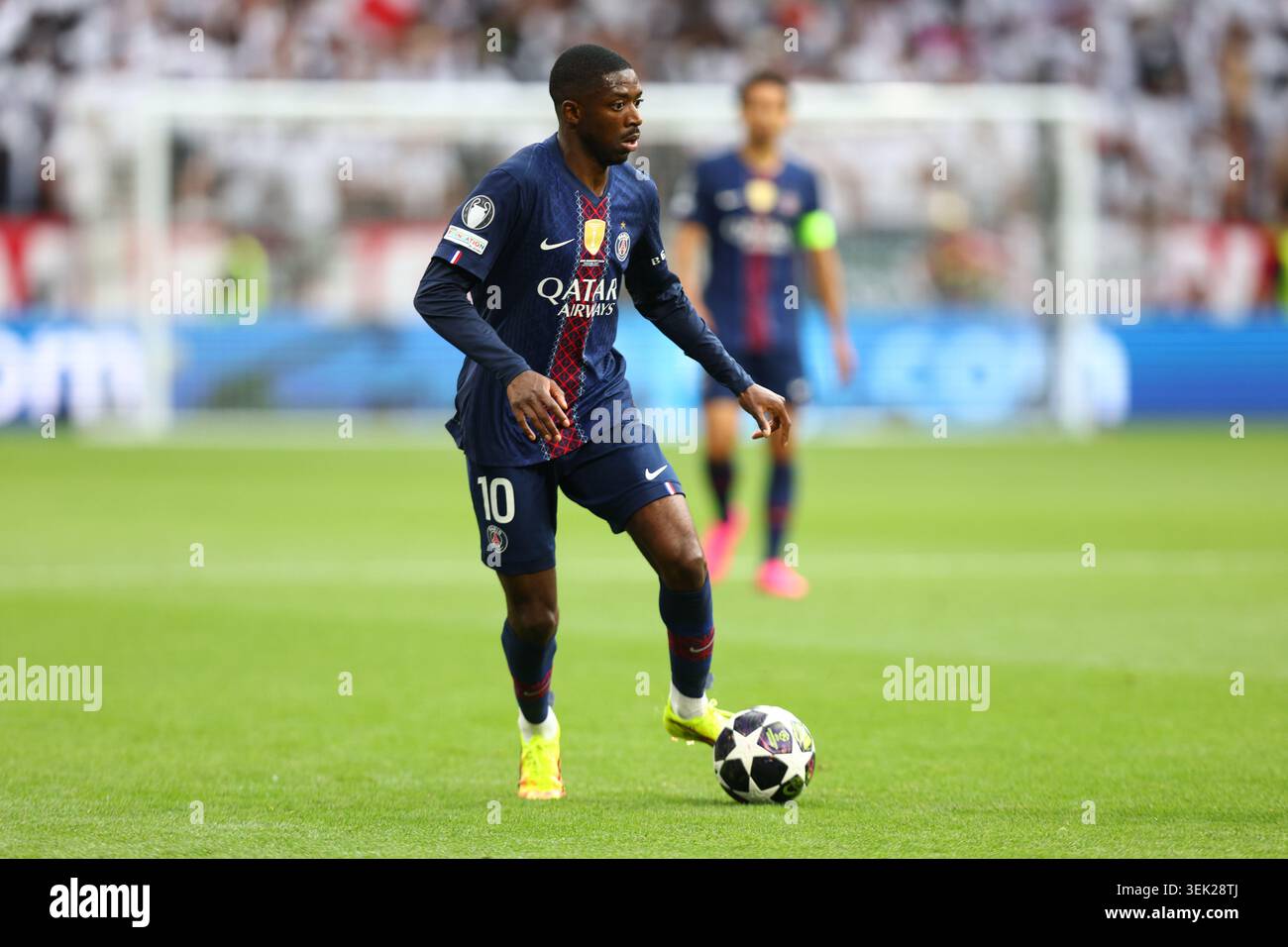BUDAPEST, HUNGARY - 30th May 2026: Ousmane Dembele of PSG in action ...