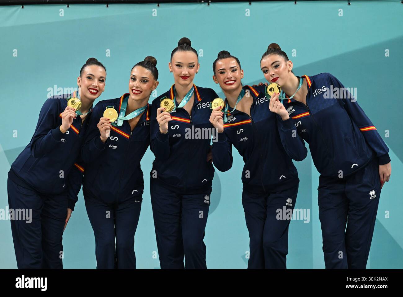 IPA85215807 - Group SPAIN Gold Medal during European Championships in ...