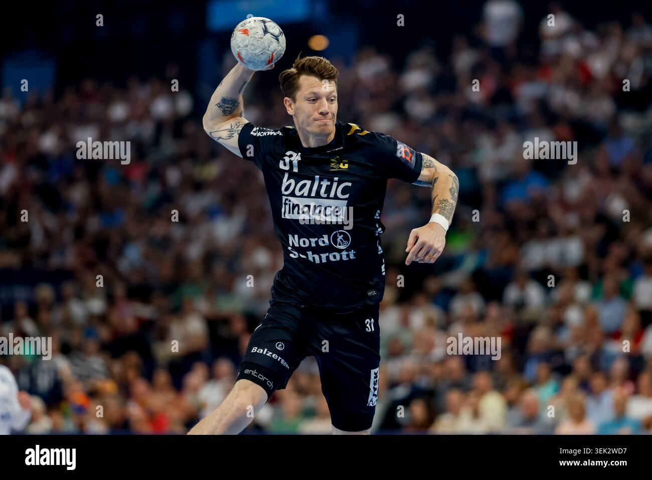 31 May 2026, Hamburg: Handball, Men: EHF European League, Montpellier ...