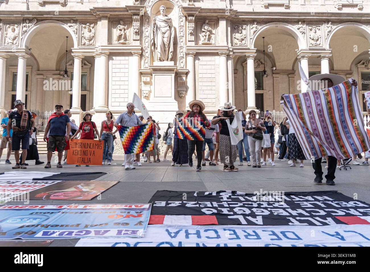 IPA85217307 - Milan, 31/05/26, via dei Mercanti, Demonstration for ...