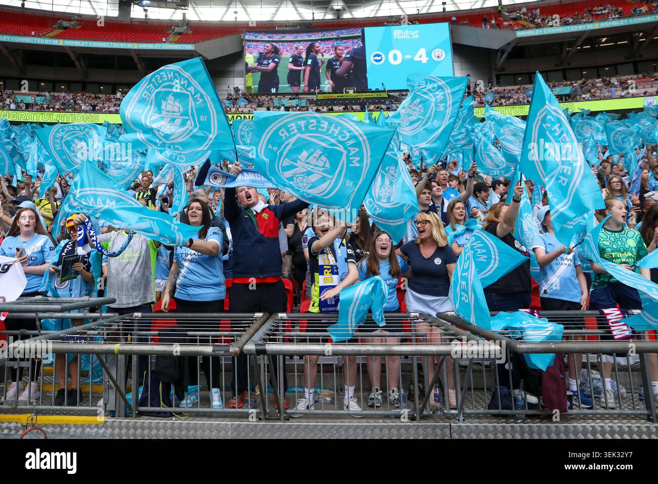 31st May 2026; Wembley Stadium, London, England; Womens FA Cup Final ...