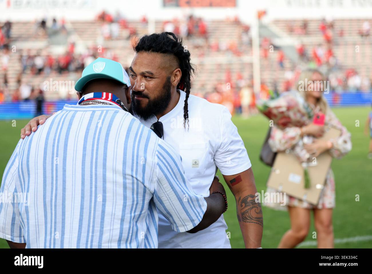 Ma A NONU for his last match with teammates Stade Mayol on May 31, 2026 ...