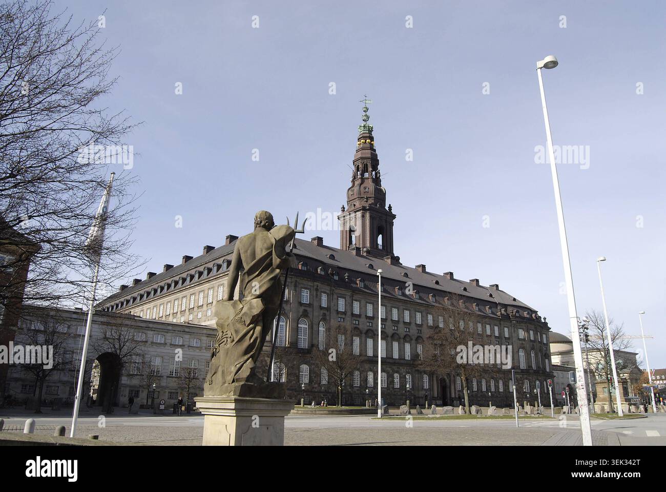 KASTRUP /COPENHAGEN/DENMARK. 22 March 2015 Christiansborg slot danish ...