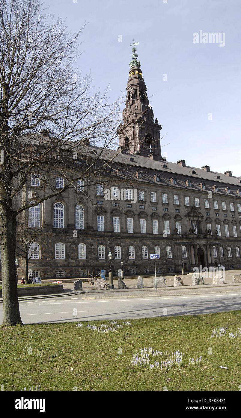 KASTRUP /COPENHAGEN/DENMARK. 22 March 2015 Christiansborg slot danish ...