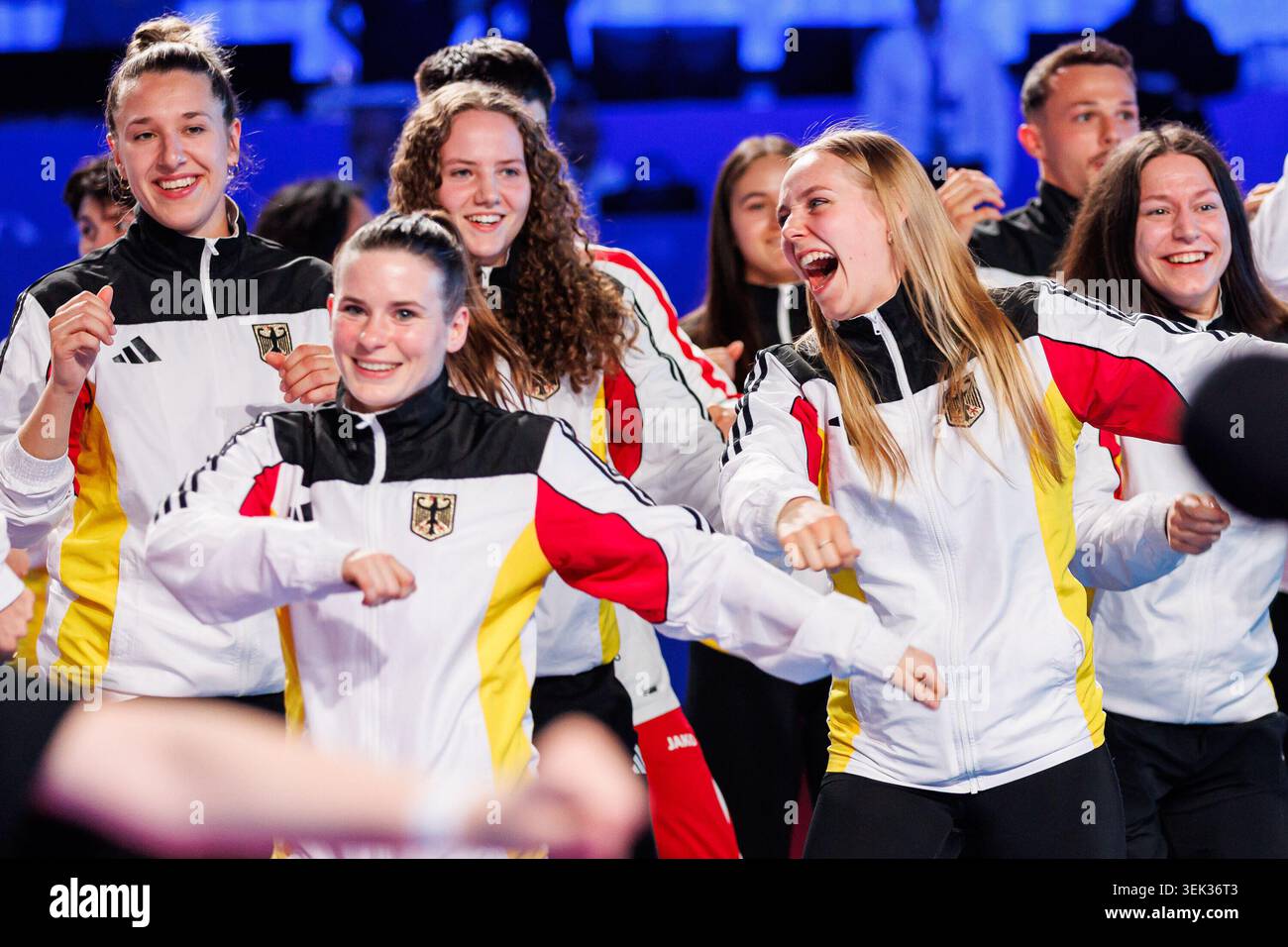 German team at the opening ceremony, 22.05.2026, Frankfurt am Main ...