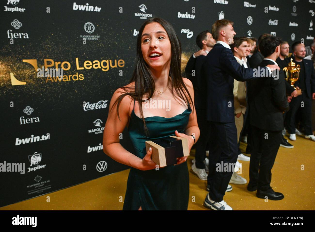 Aurelie Reynders pictured during the Pro League Awards for season 2025 ...