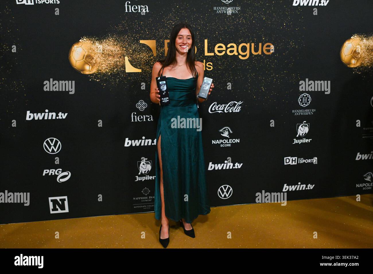 Aurelie Reynders of Belgium pictured during the Pro League Awards for ...