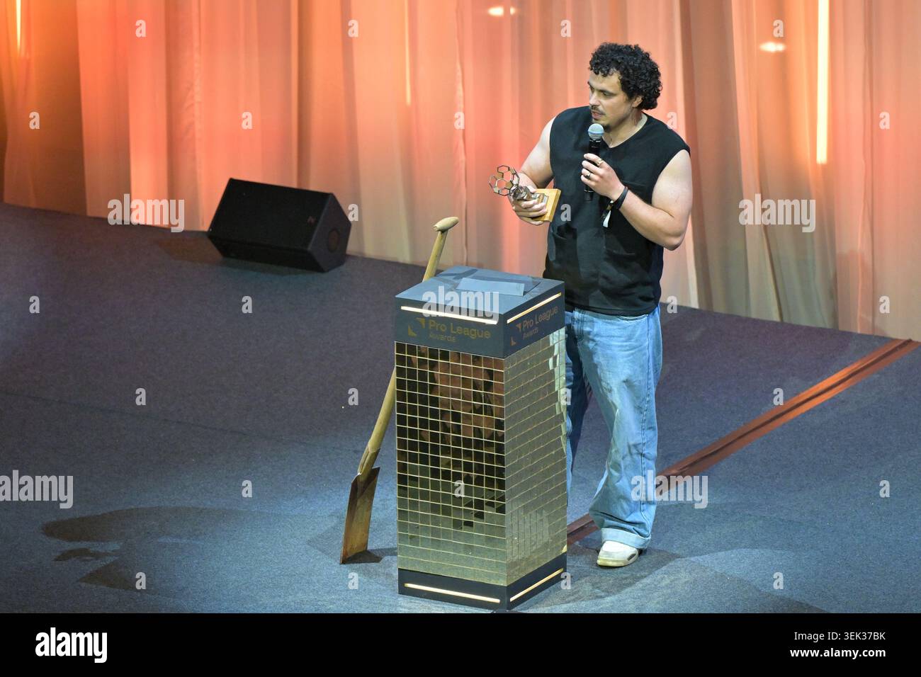 Arno the Kid pictured during the Pro League Awards for season 2025-2026 ...