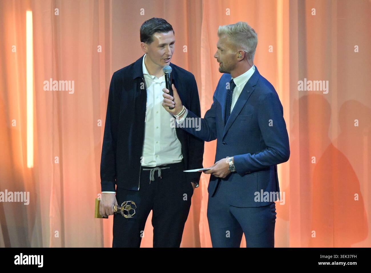 Hans Vanaken and Ruben Van Gught pictured during the Pro League Awards ...