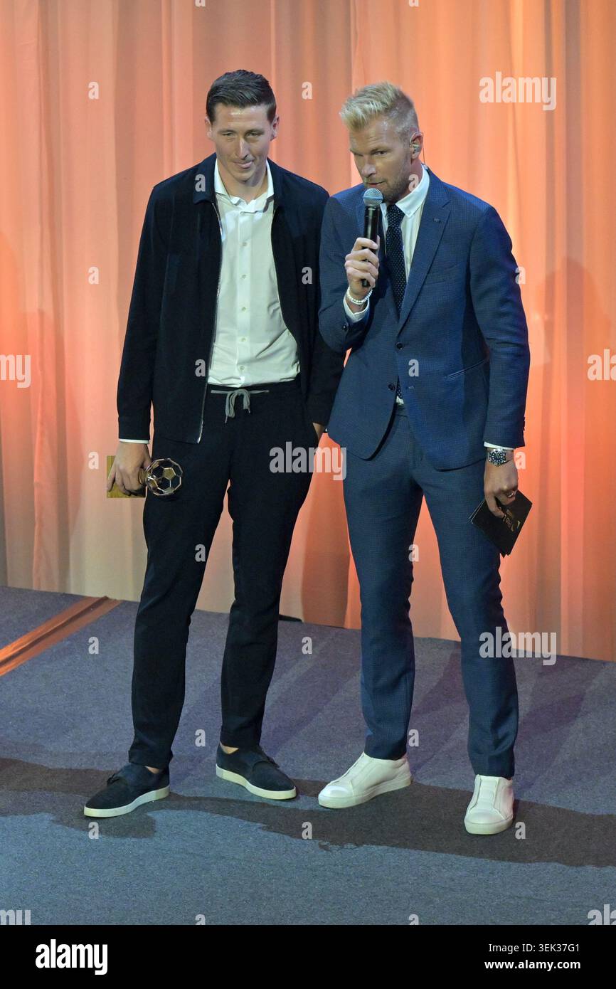 Hans Vanaken and Ruben Van Gught pictured during the Pro League Awards ...