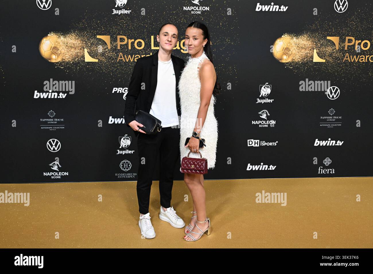 Zenia Mertens pictured during the Pro League Awards for season 2025 ...