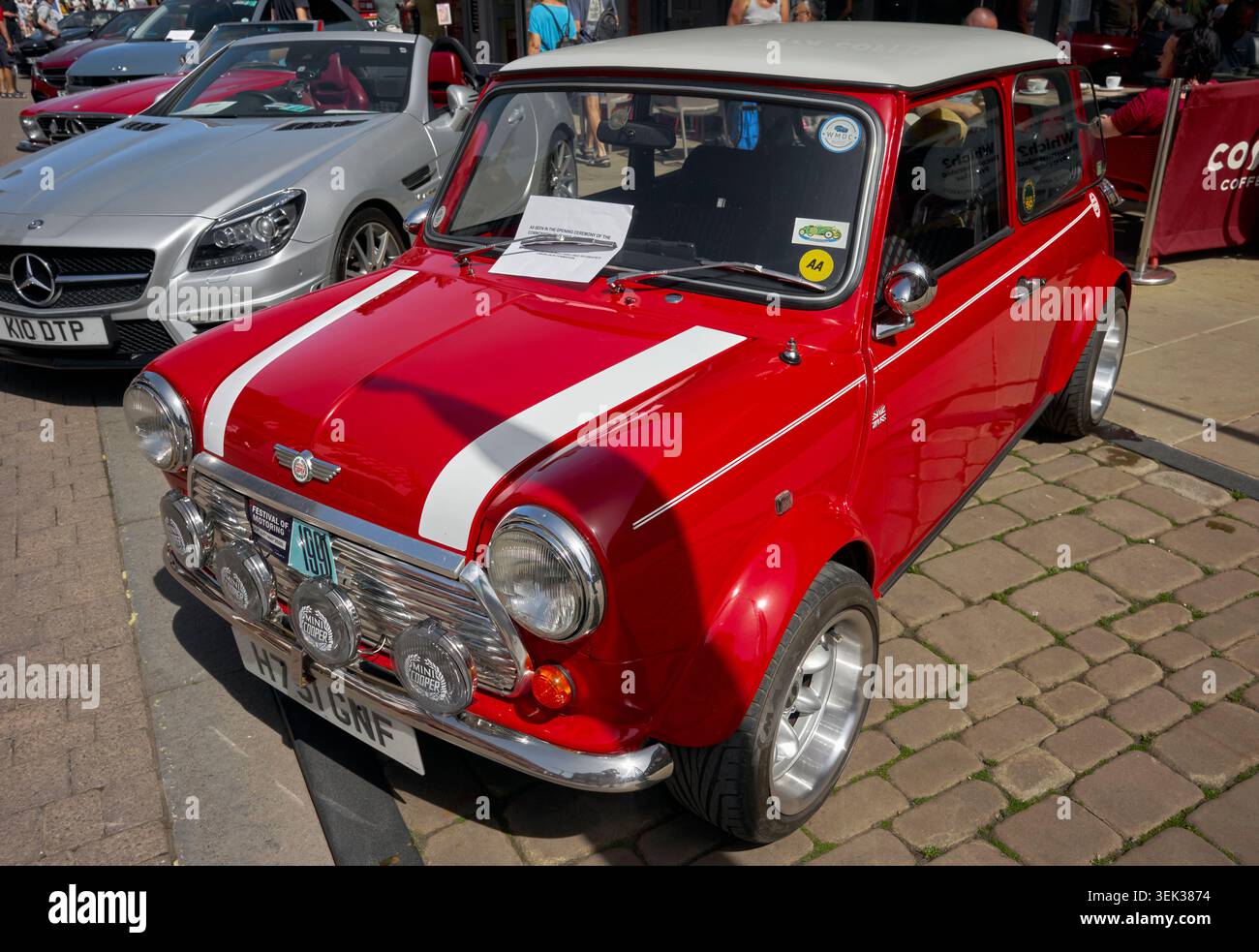 Rover Mini Cooper, Red 1991 Stock Photo - Alamy