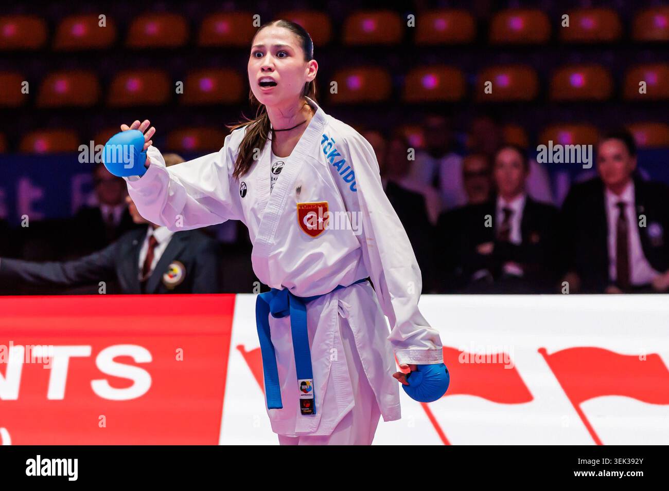Final Kumite Women -55; Zumra Rezzan Im (TUR, blue), 23.05.2026 ...