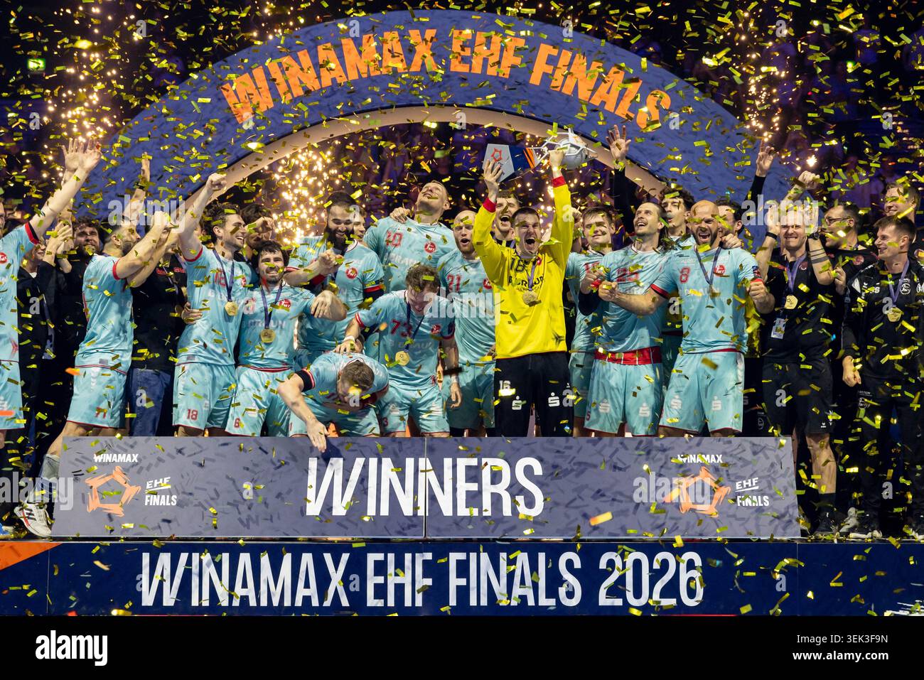 31 May 2026, Hamburg: Handball, Men: EHF European League, THW Kiel - MT ...