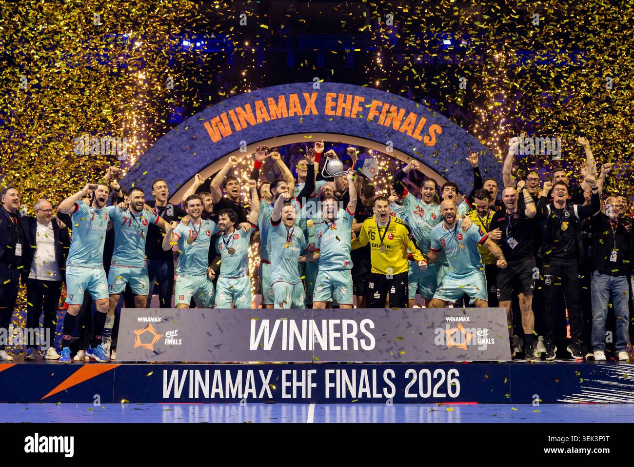 31 May 2026, Hamburg: Handball, Men: EHF European League, THW Kiel - MT ...