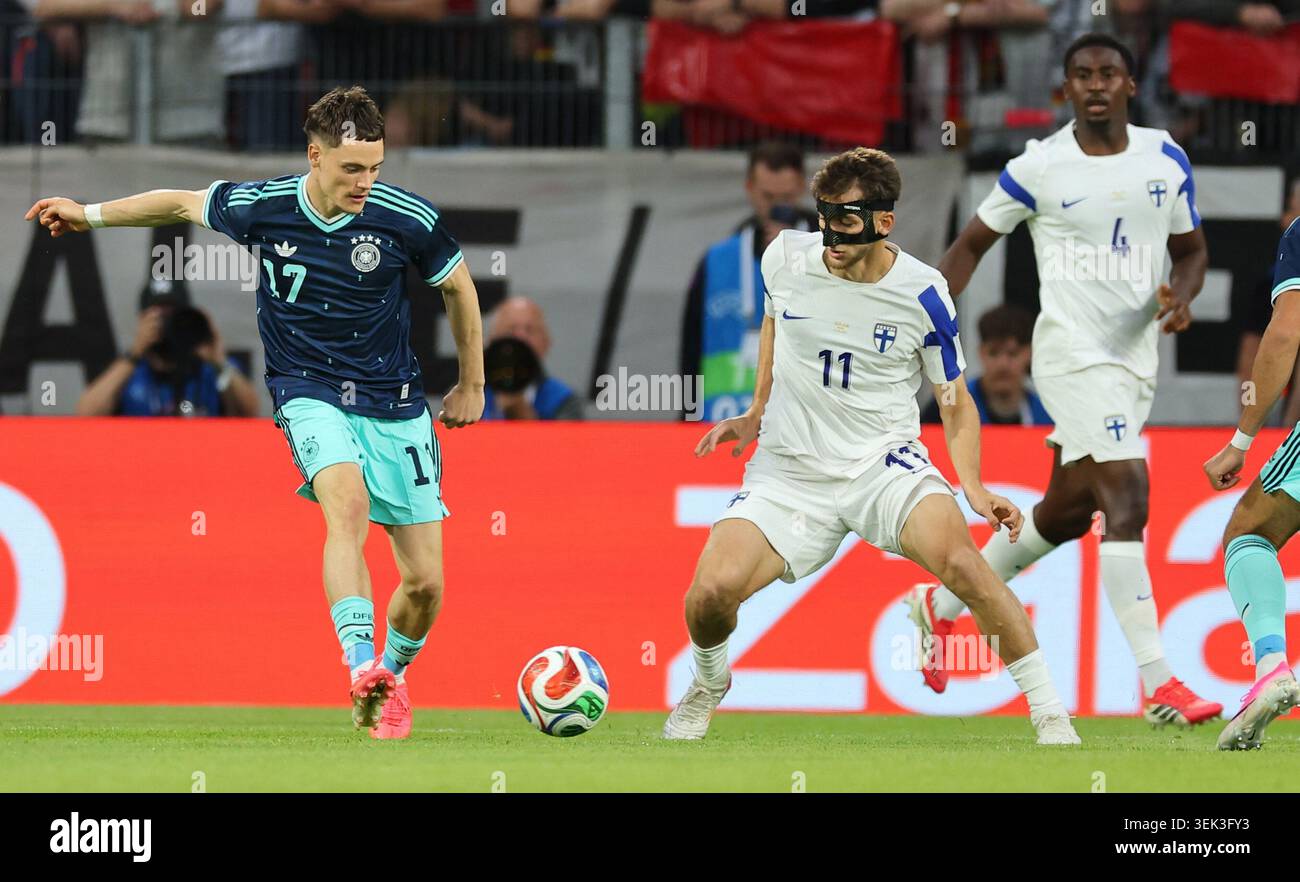 left to right Florian Wirtz (Germany), Adam Markhiev Mainz, May 31 ...