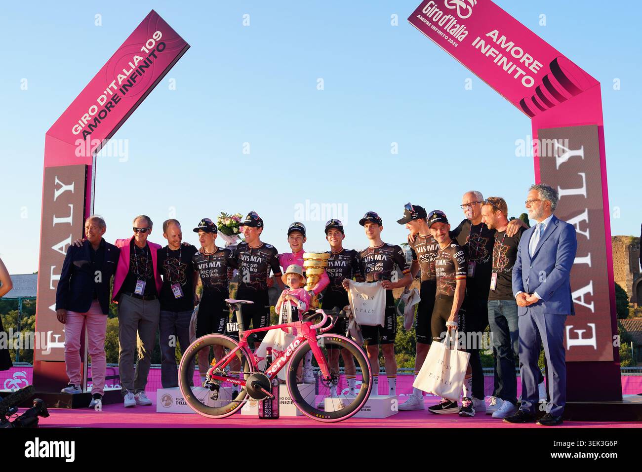 IPA85221434 - VINGEGAARD Jonas (TEAM VISMA LEASE A BIKE) wins the Giro ...