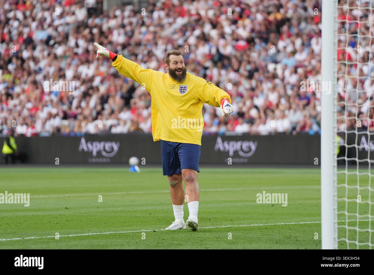 England's Joe Marler during Soccer Aid for UNICEF 2026 at London ...