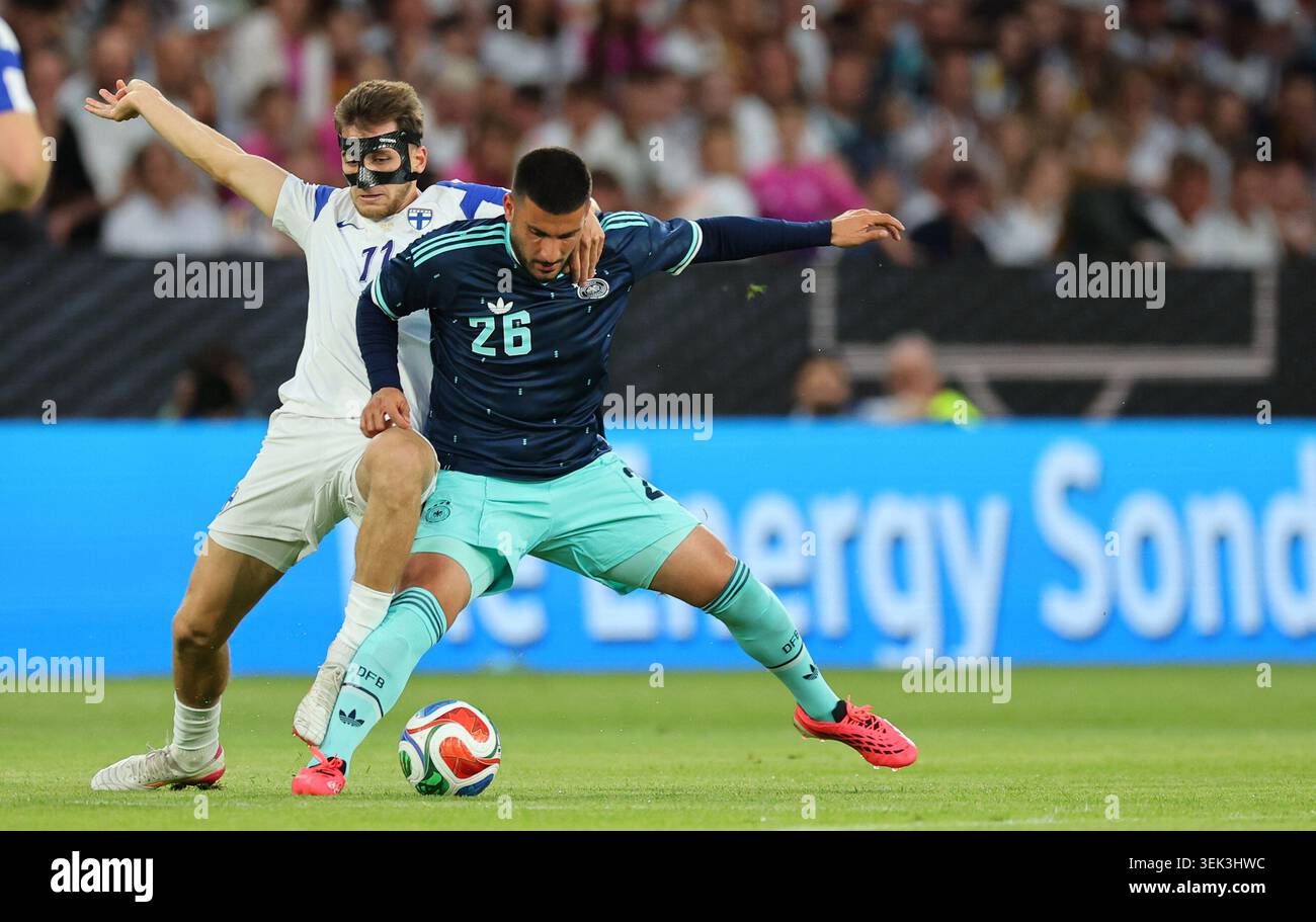from left: Adam Markhiev, Deniz Undav (Germany) Mainz, May 31, 2026 ...