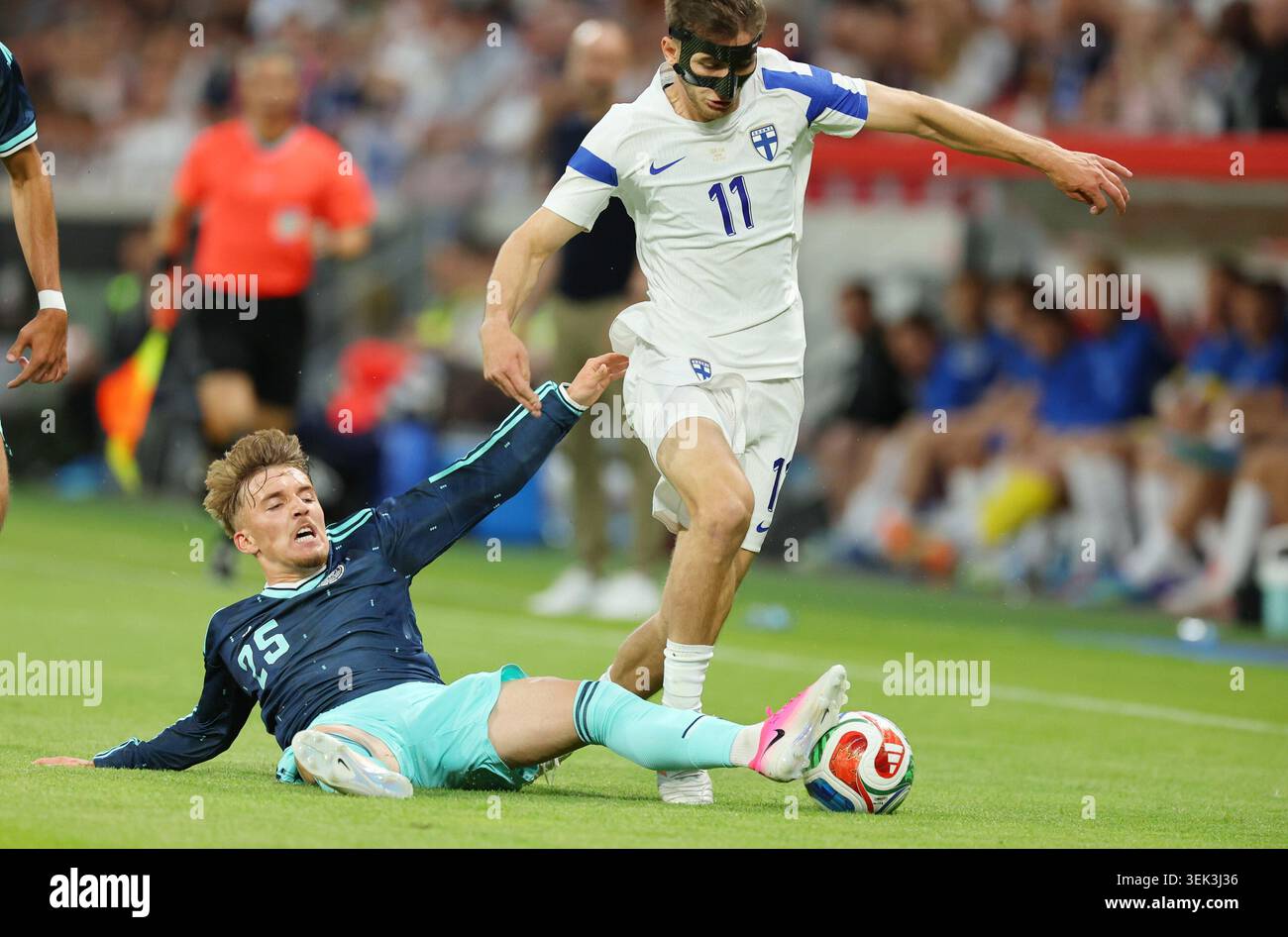 from left: Lennart Karl (Germany), Adam Markhiev Mainz, May 31, 2026 ...