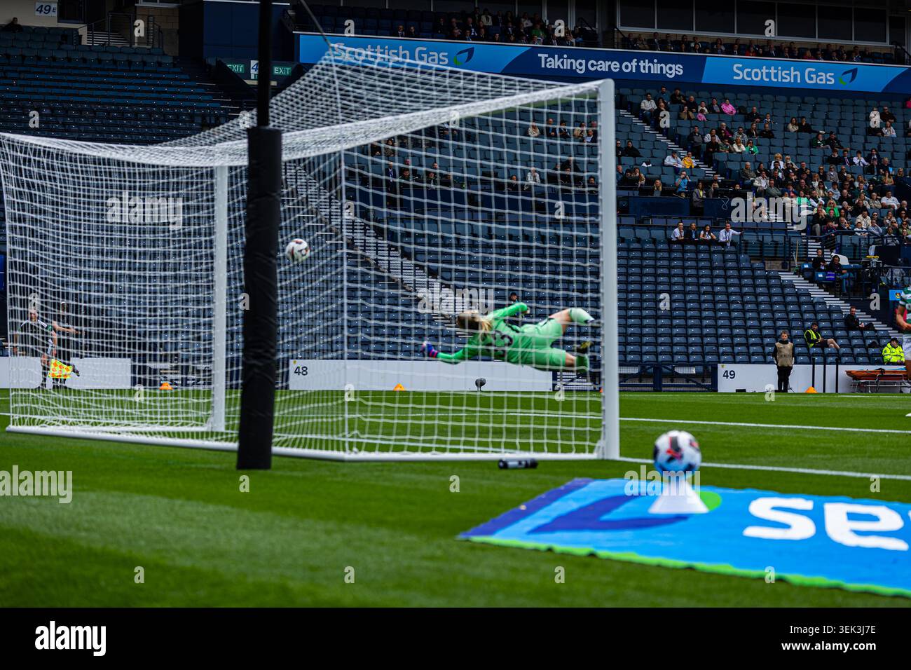 Rangers hit the post, during Rangers v Celtic, Scottish Gas Women's ...
