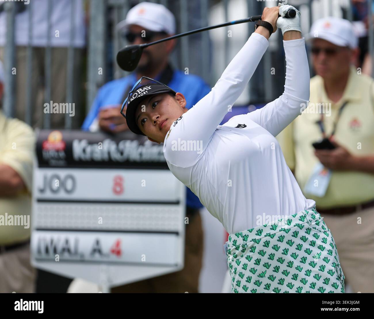 May 31, 2026: Soo bin Joo of South Korea hits from the first tee to ...
