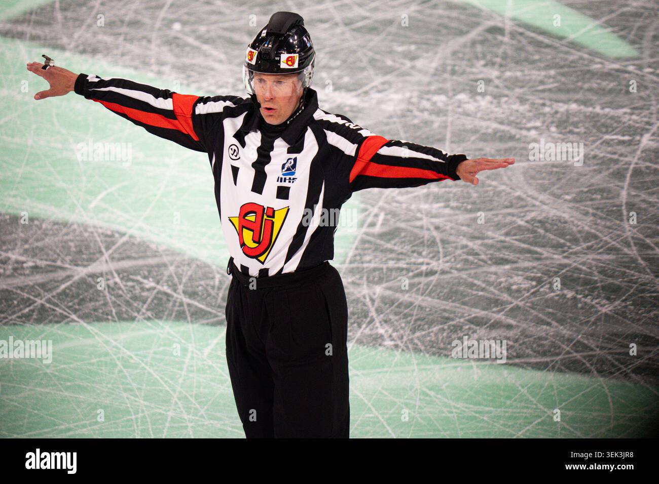 IPA85222238 - SCHRADER Andre referee during IIHF World Championship ...