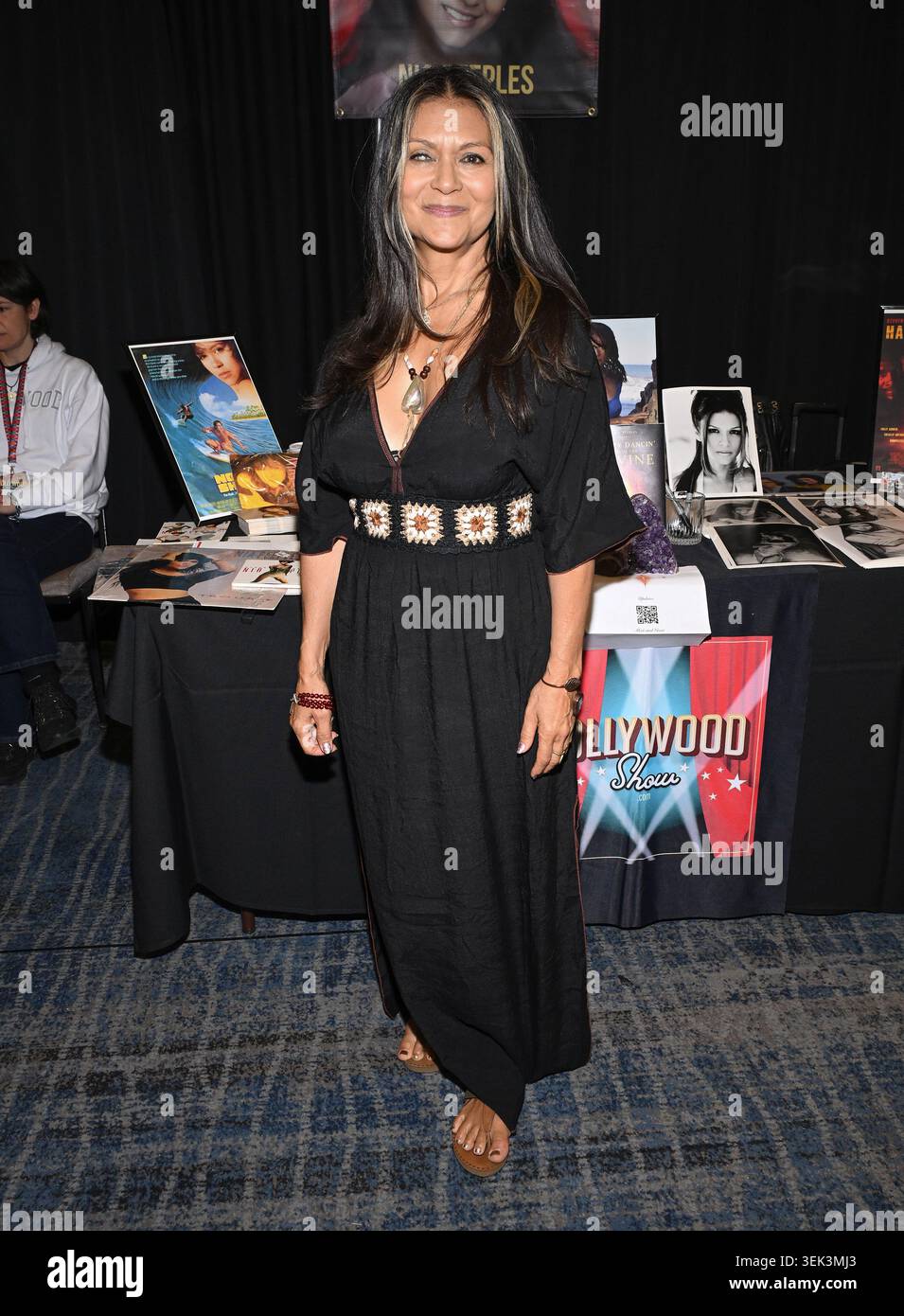 Nia Peeples arriving to Hollywood Show at Marriot on May 30, 2026 in ...