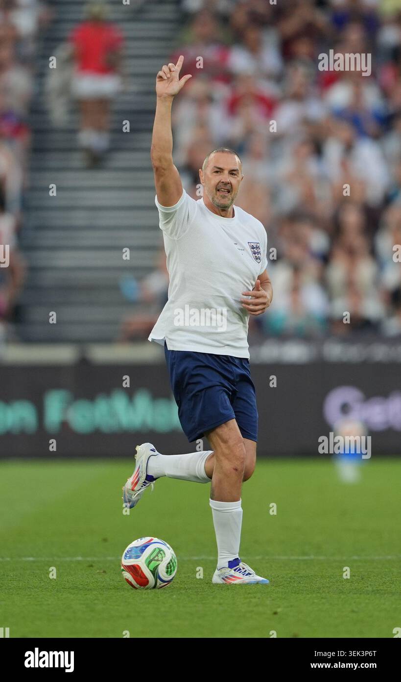 England's Paddy McGuinness comes on during Soccer Aid for UNICEF 2026 ...