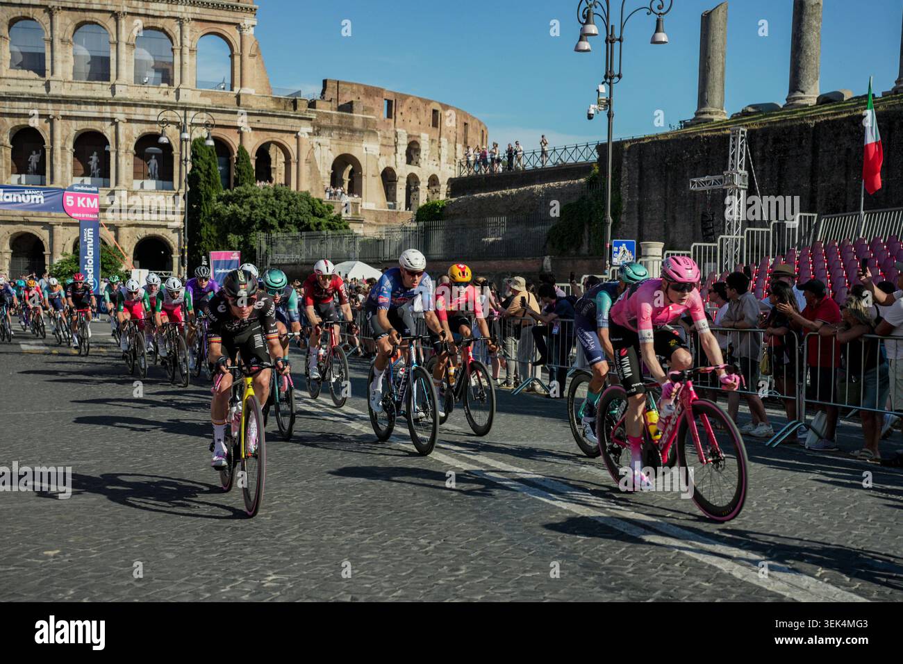 IPA85225745 - Jonas Vingegaard of TEAM VISMA. LEASE A BIKE during Rome ...