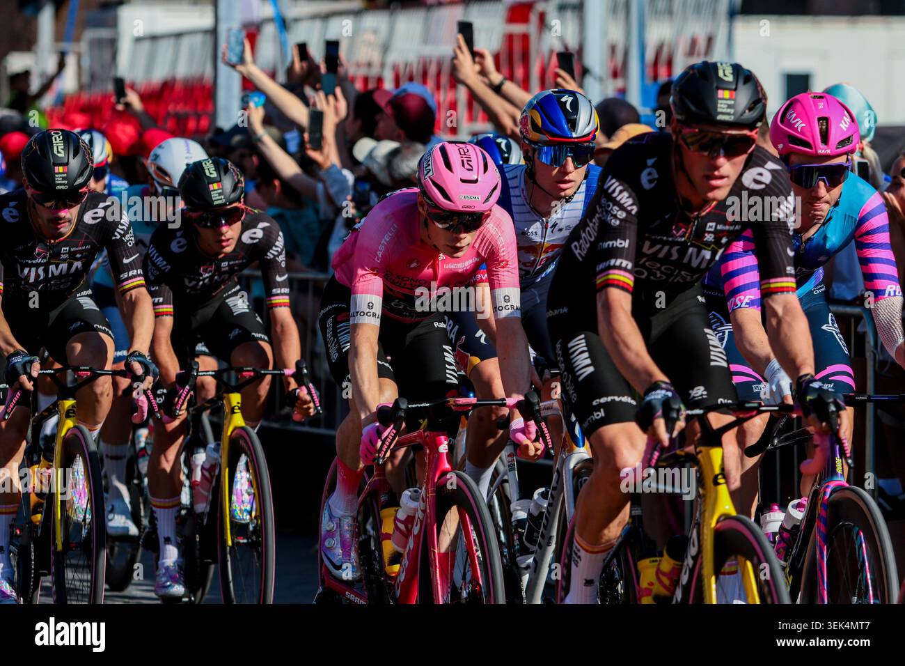 IPA85225739 - Jonas Vingegaard of TEAM VISMA. LEASE A BIKE during Rome ...
