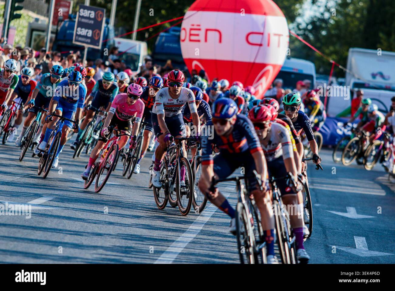 IPA85225757 - Jonas Vingegaard of TEAM VISMA. LEASE A BIKE during Rome ...