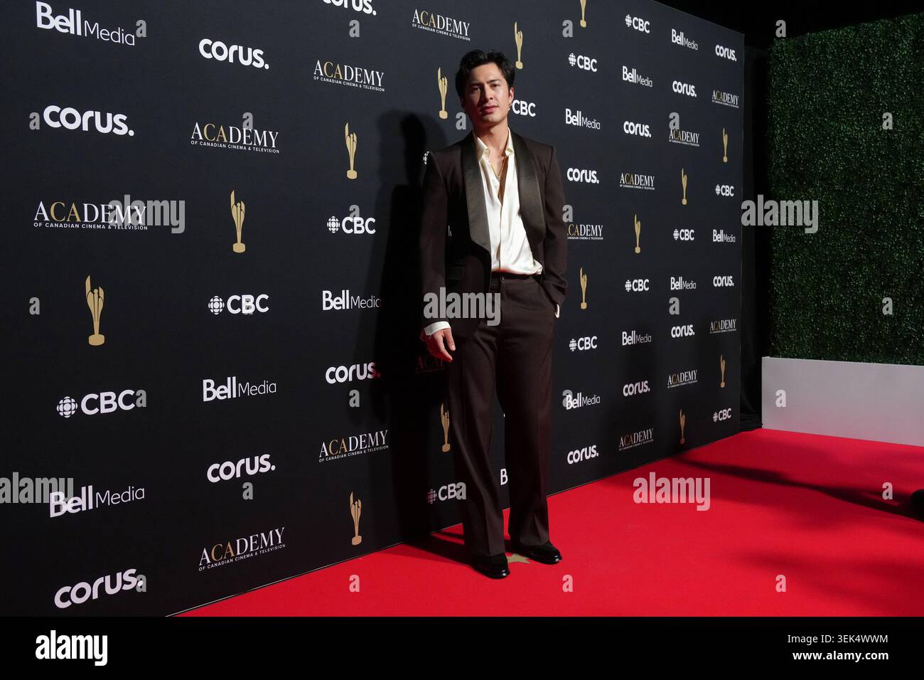 Hudson Williams walks the red carpet at The Canadian Screen Awards in ...
