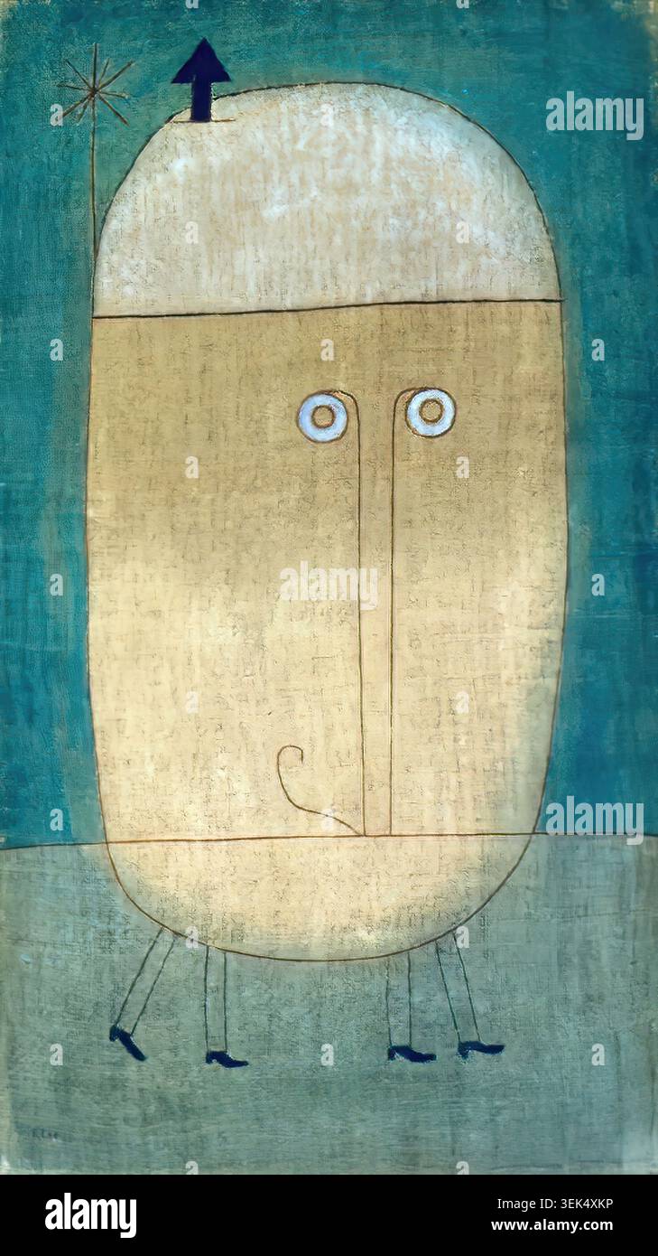 Paul Klee – Mask of Terror (Schreckensmaske), 1932 | Archium Stock ...