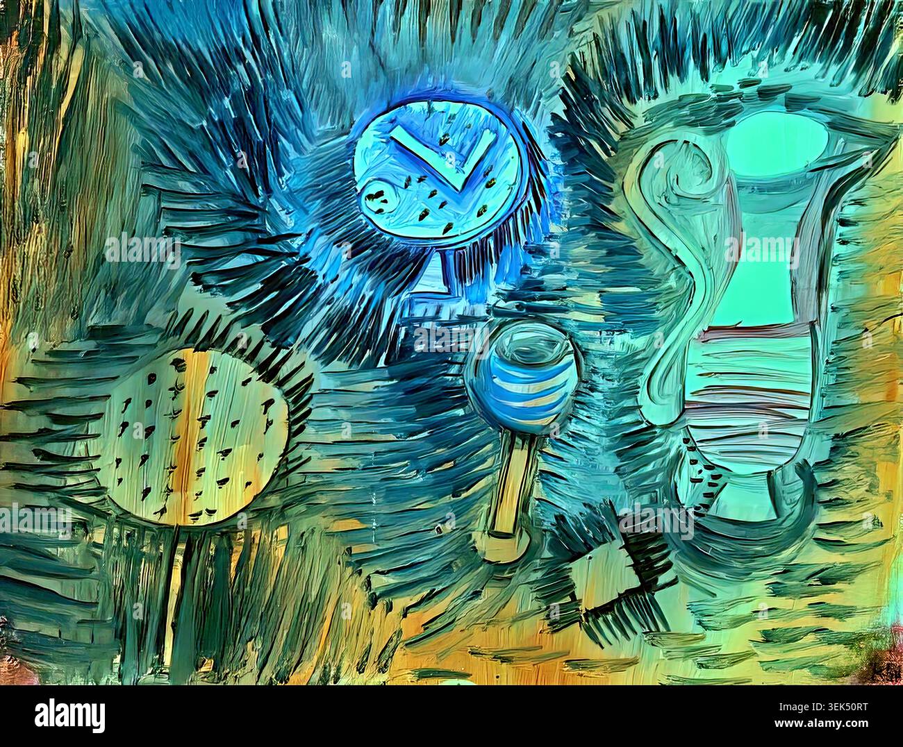 Paul Klee – Still Life (Stillleben), 1924 | Archium Stock Photo - Alamy