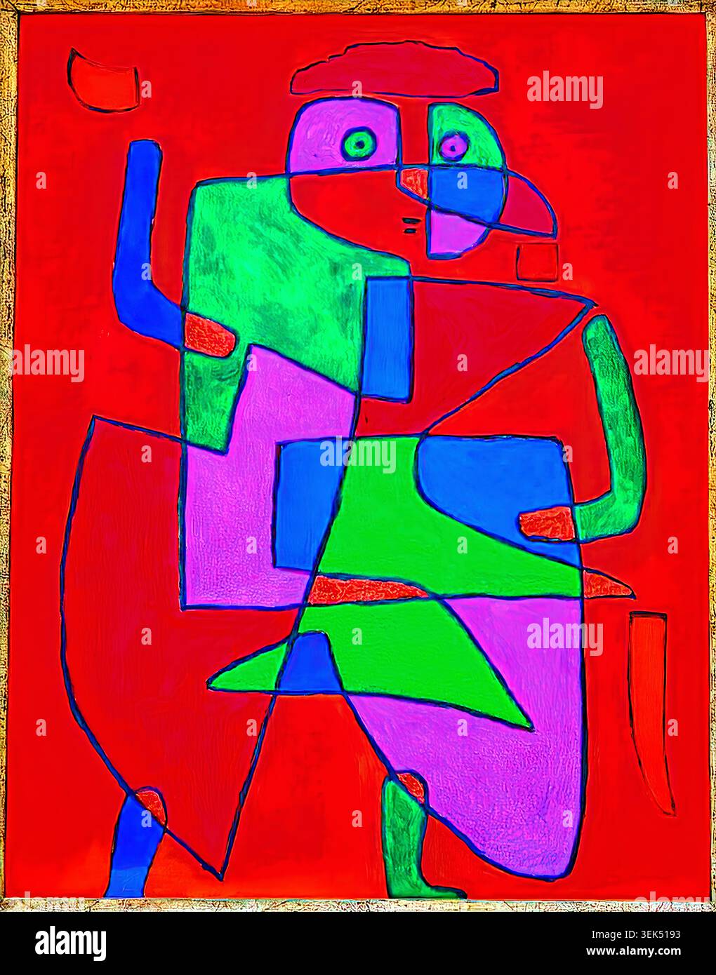 Paul Klee – The Man of the Future (Der Künftige), 1933 | Archium Stock ...