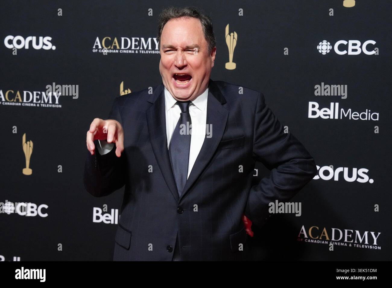 Mark Critch arrives on the red carpet at The Canadian Screen Awards in ...
