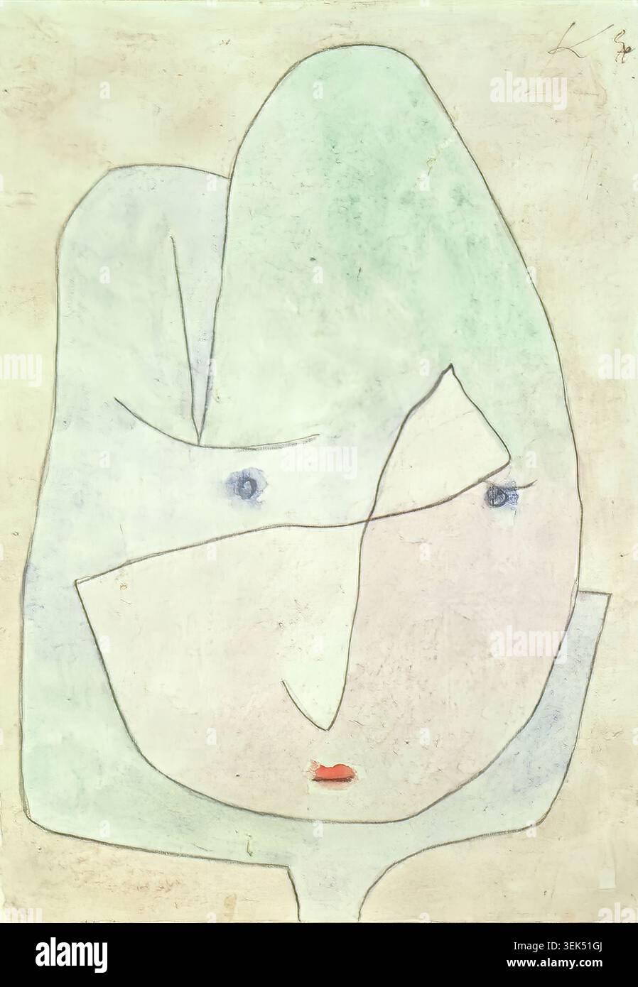 Paul Klee – This Bloom is About to Wither (Diese Blüte will verwelken ...