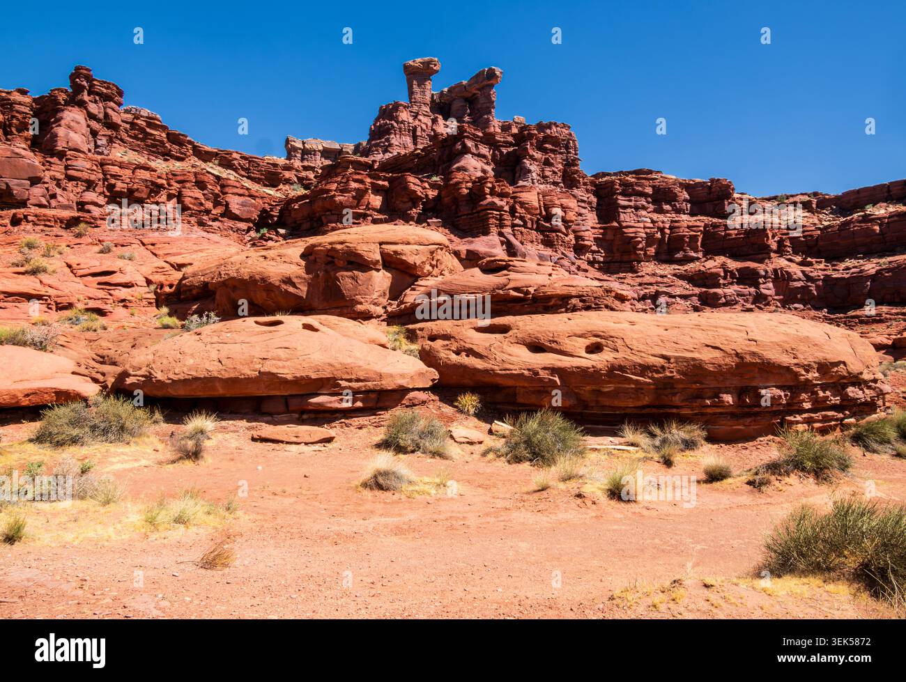 Moab, Utah May 15 2026 Rock formations resemble camels peering over the ...