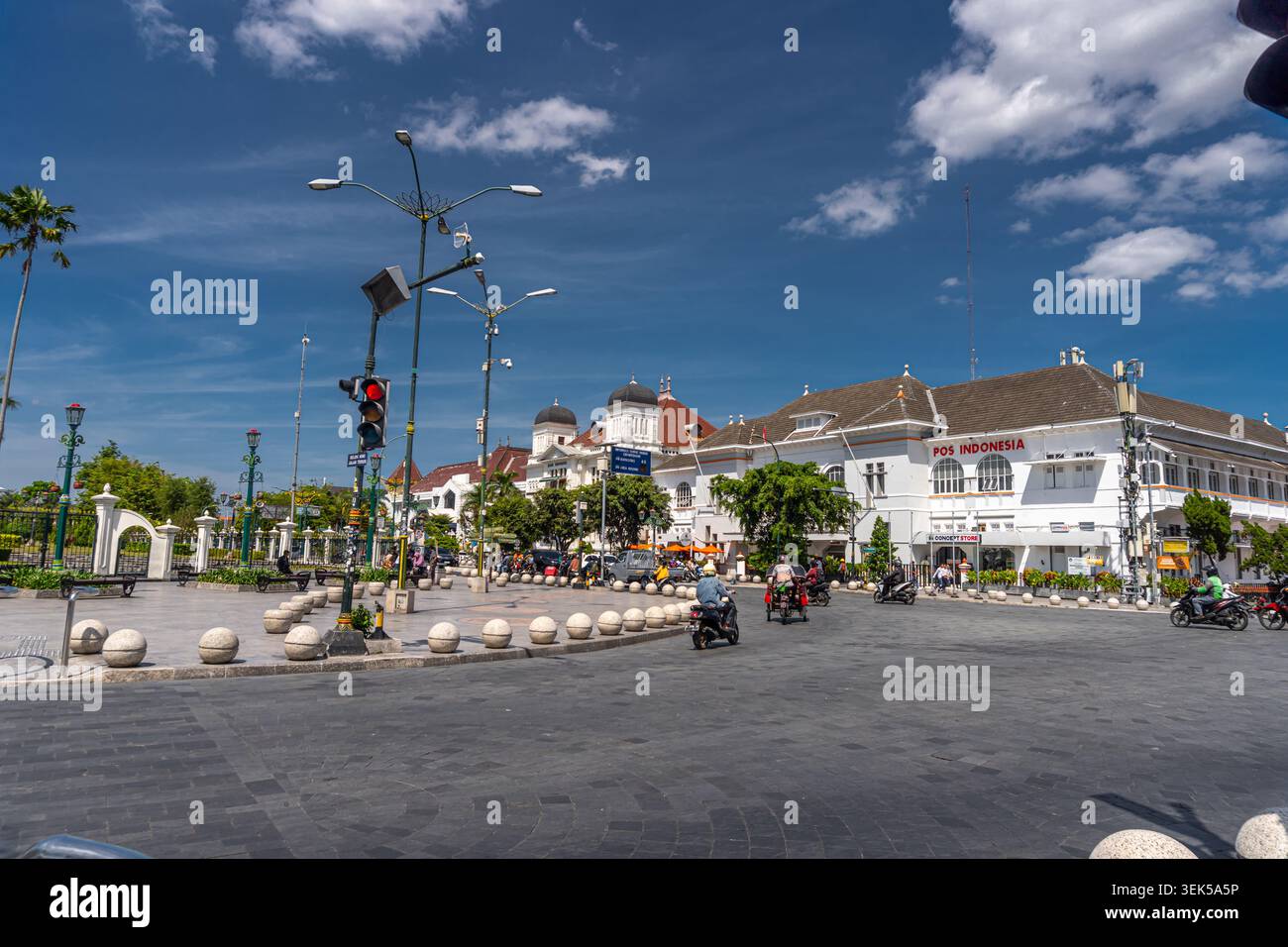 Yogyakarta, Indonesia - July 28, 2025: The 0 kilometer area in ...