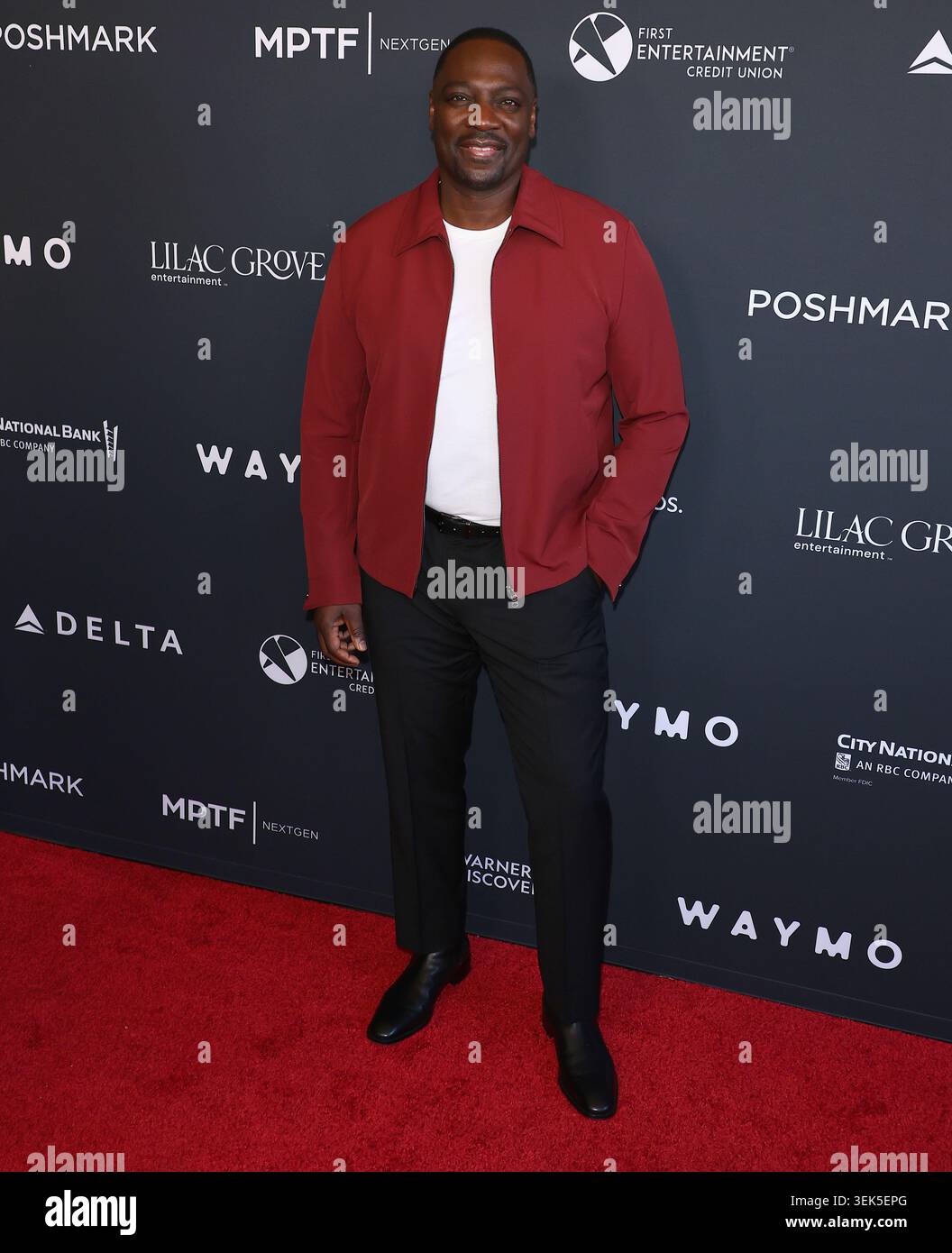 Adewale Akinnuoye Agbaje arrives at The MPTF NextGen Summer Party held ...